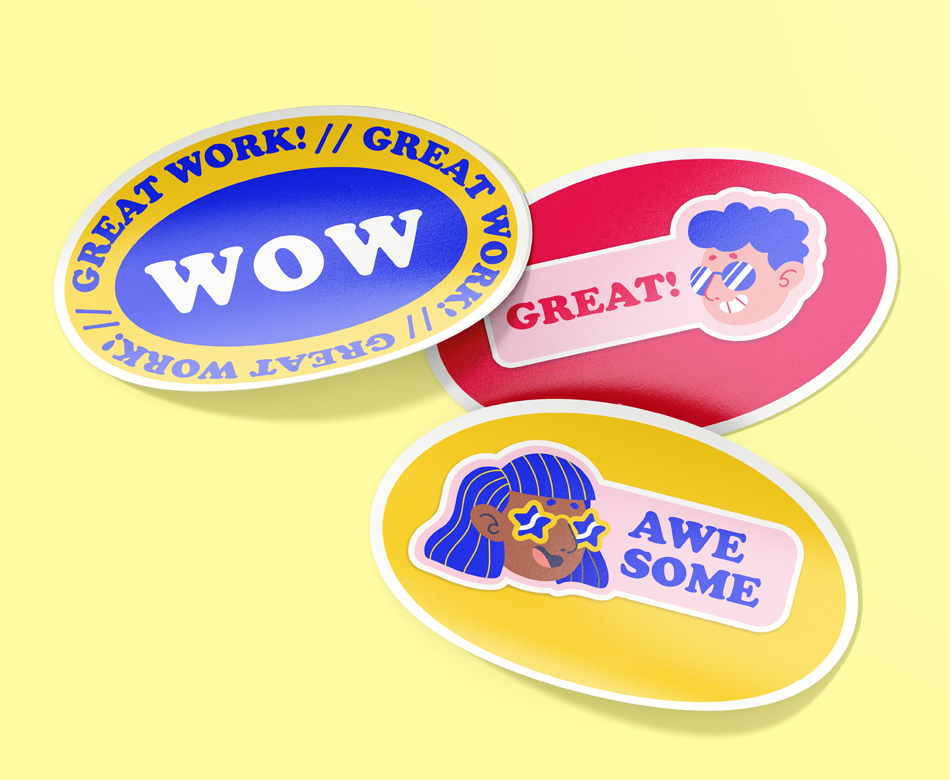 Oval Stickers – PrintWhale